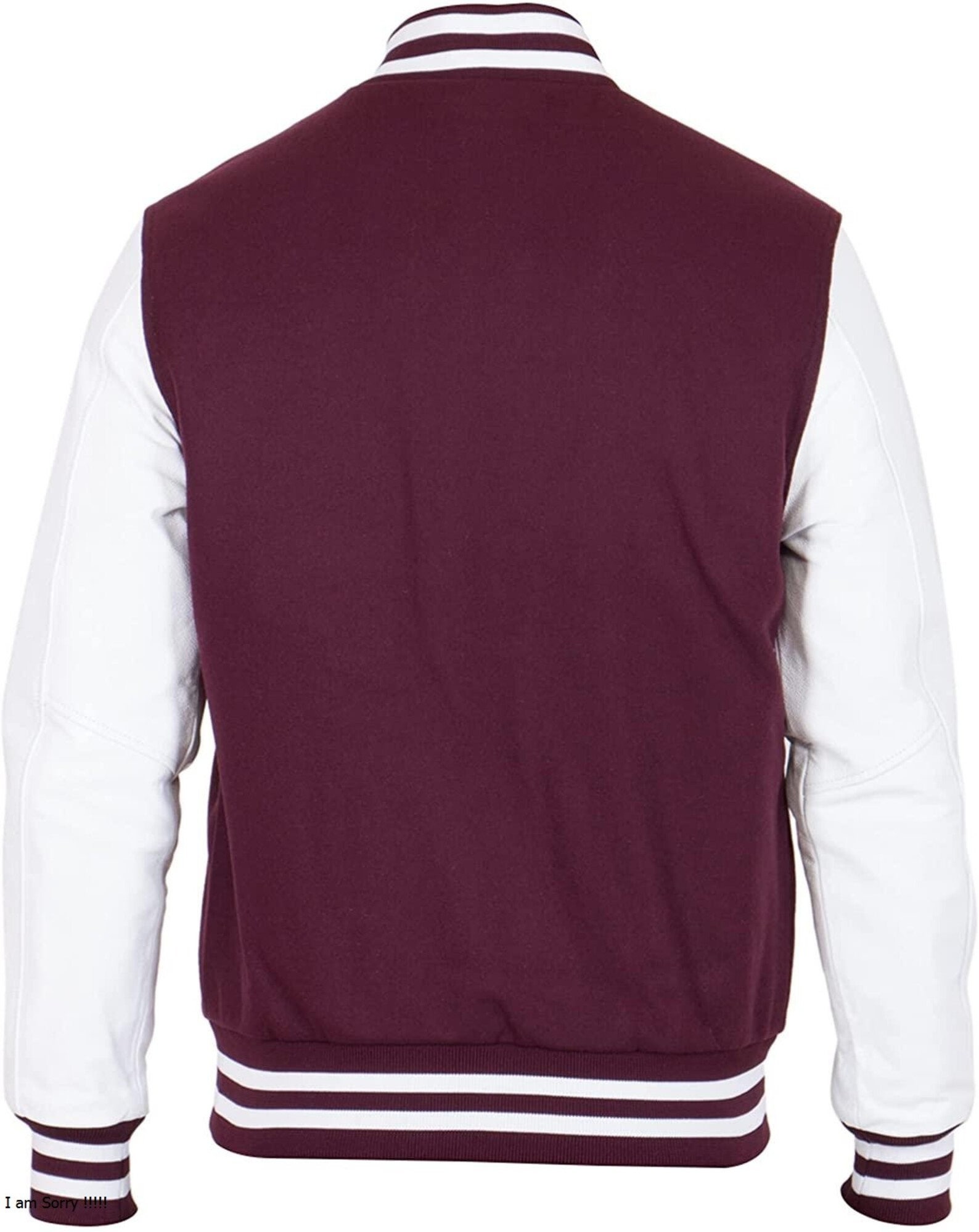 Baseball Lettermen Varsity Jacket Wool and Faux Leather - Etsy