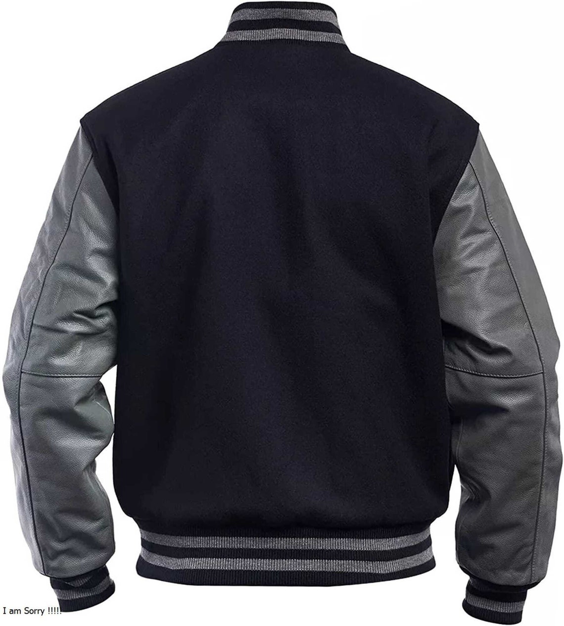 Baseball Lettermen Varsity Jacket Wool and Faux Leather - Etsy