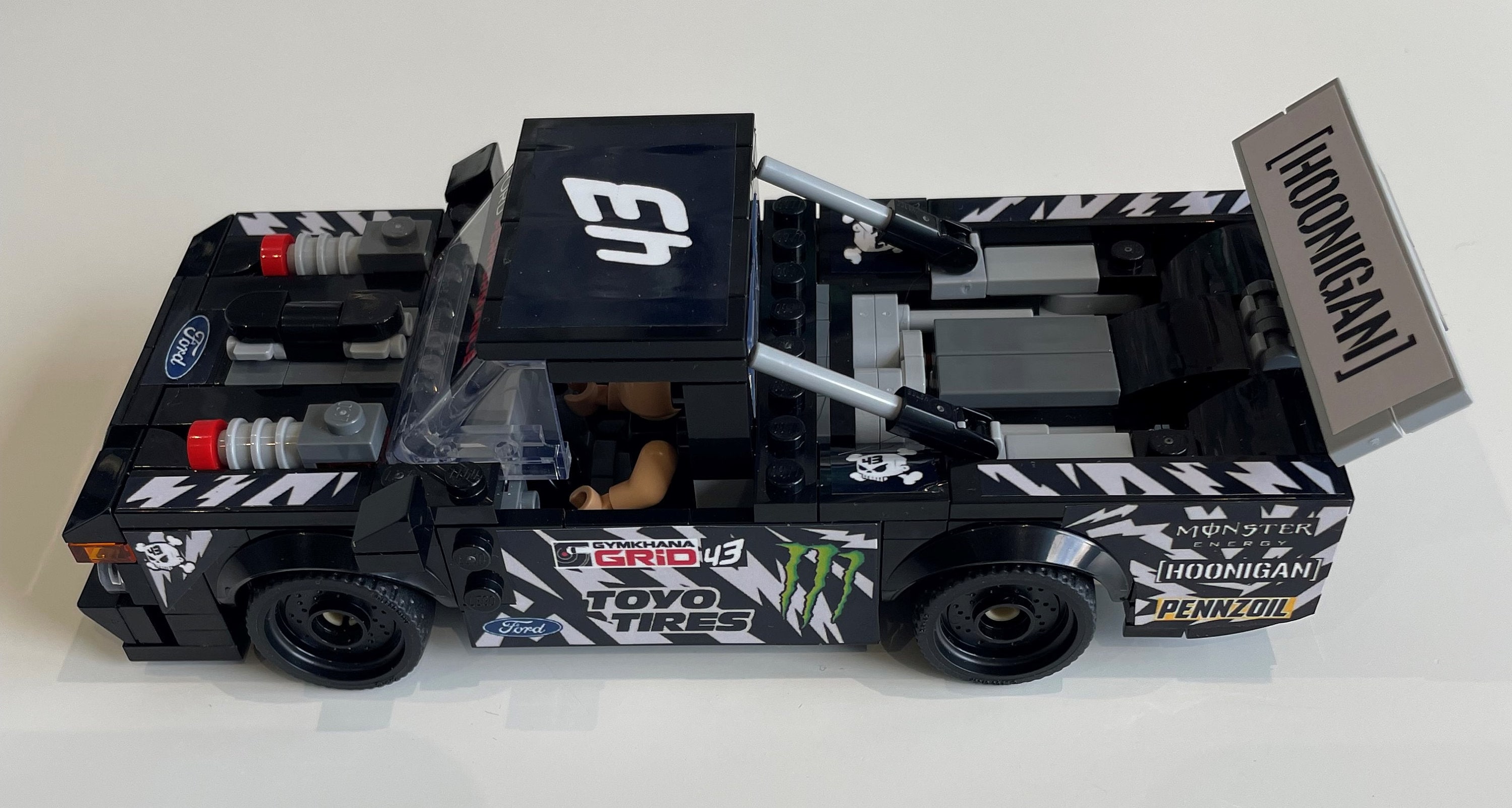 Lego Speed Champions - Hoonitruck Stickers/decals (MOC From 76912) - Etsy