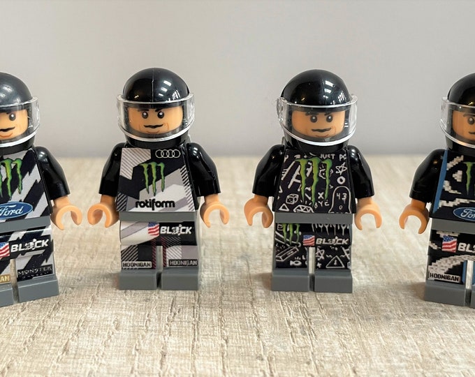 Lego Speed Champions- Ken Block Minifigures (4 Versions to Choose From ...