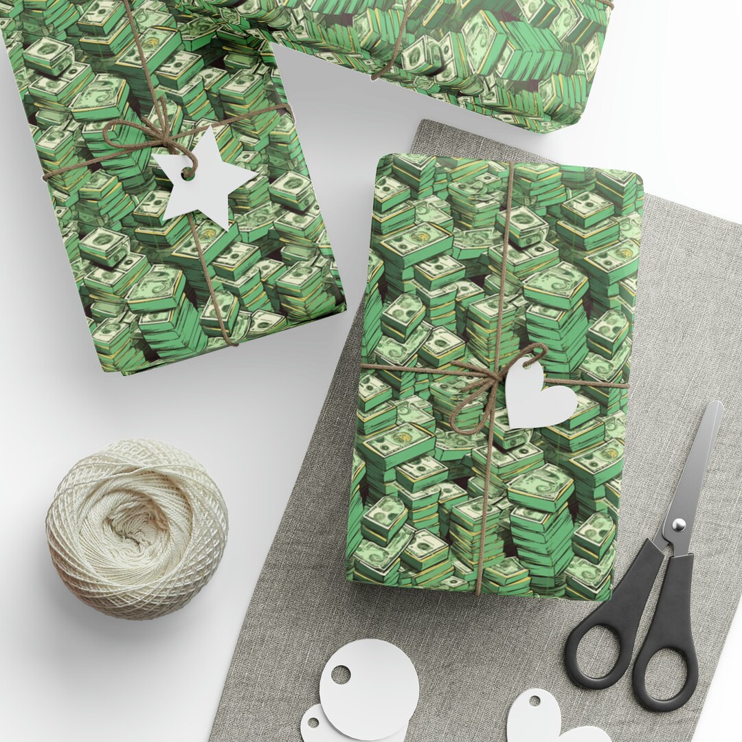 Wrapping Paper Gift Wrap Premium Gift Cute Chic Birthday Funny Fat ...