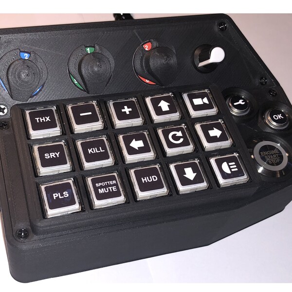 Sim Racing Button Box - Etsy