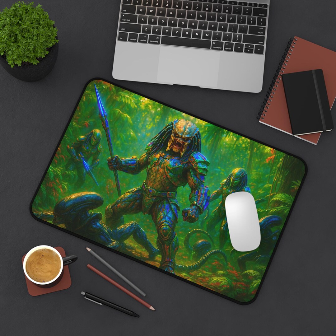 Predator Vs Alien Xenomorph Desk Mat - Etsy