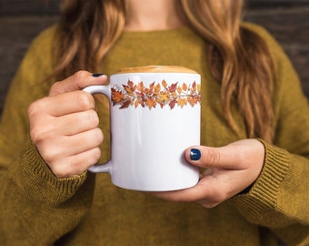 Stained Glass Mug for Your Autumn Mornings - Etsy
