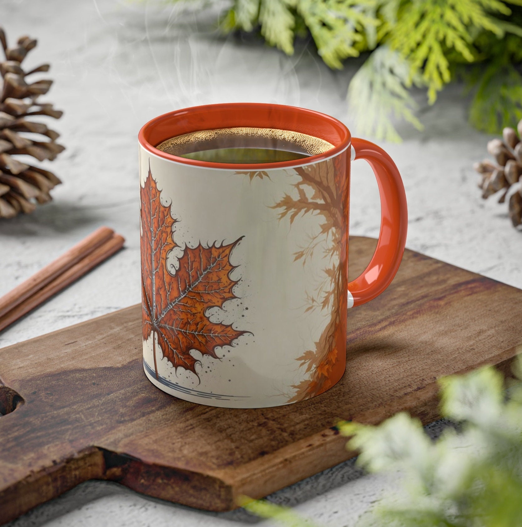 Hello Fall Coffee Mug, Fall Mug, Pumpkin Spice Mug, Autumn Mug, Fall ...