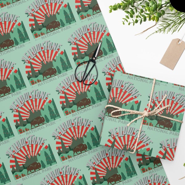 Tree Christmas Gift Wrap - Etsy