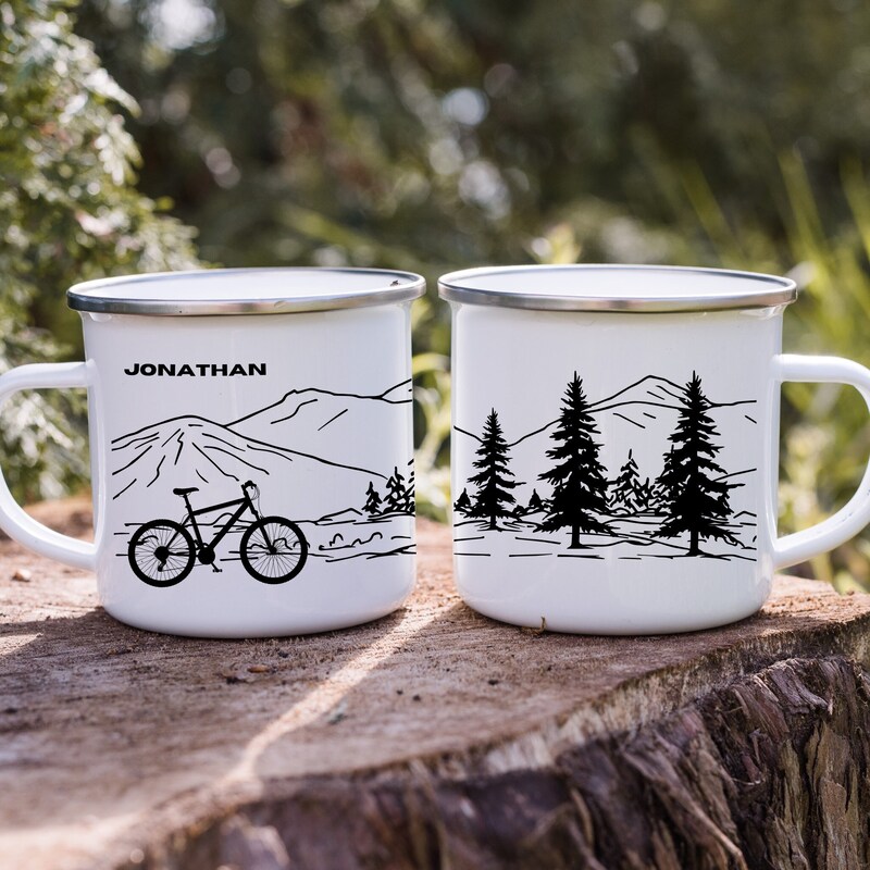 Bike Mug - Etsy