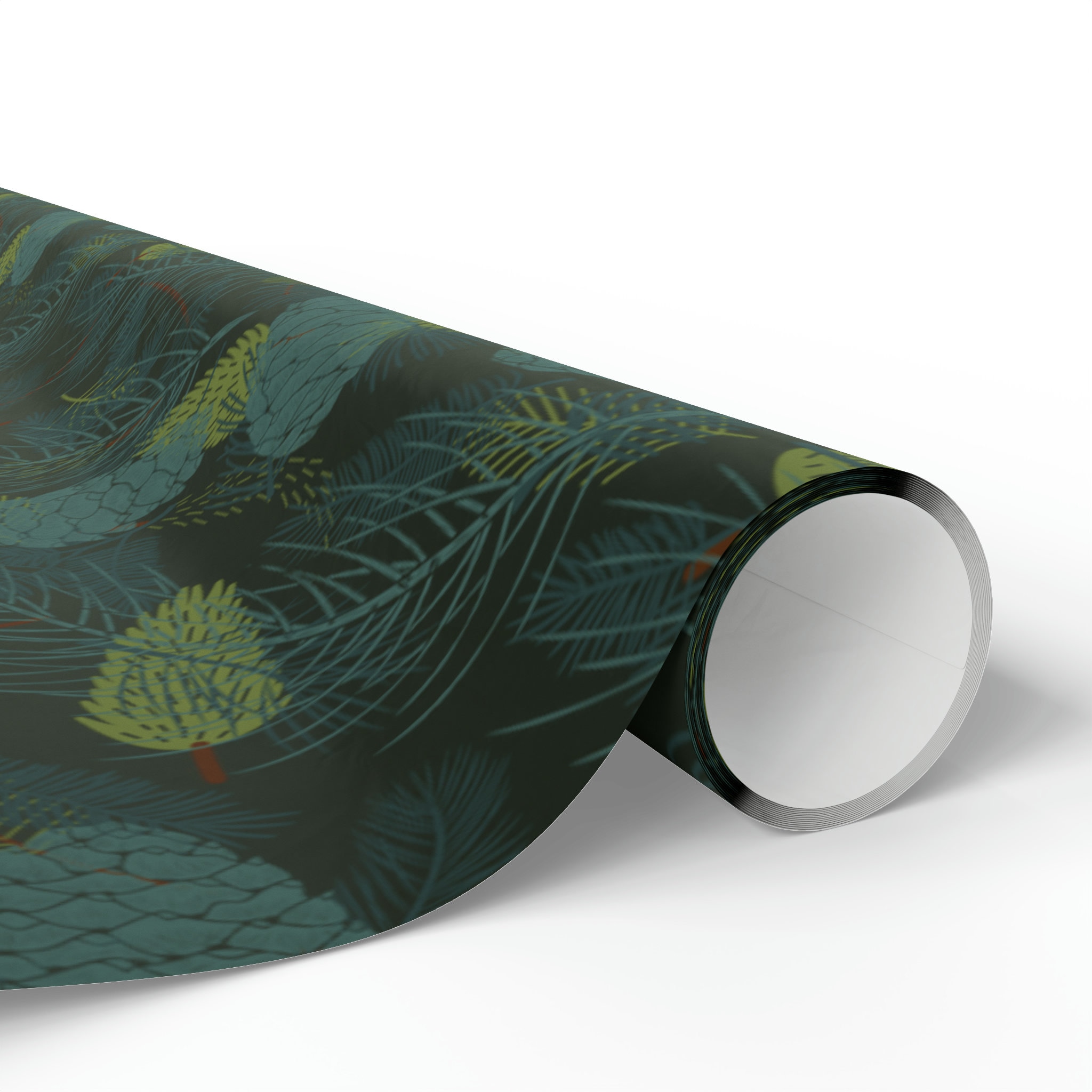 Wrapping Paper Spruce Tree Pine Tree Wrap Birthday Wrap Holiday Gift ...