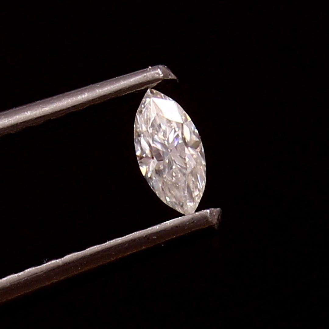 5x2.50mm - White D Color Best Manual Cut VVS1 Moissanite Marquise Loose ...