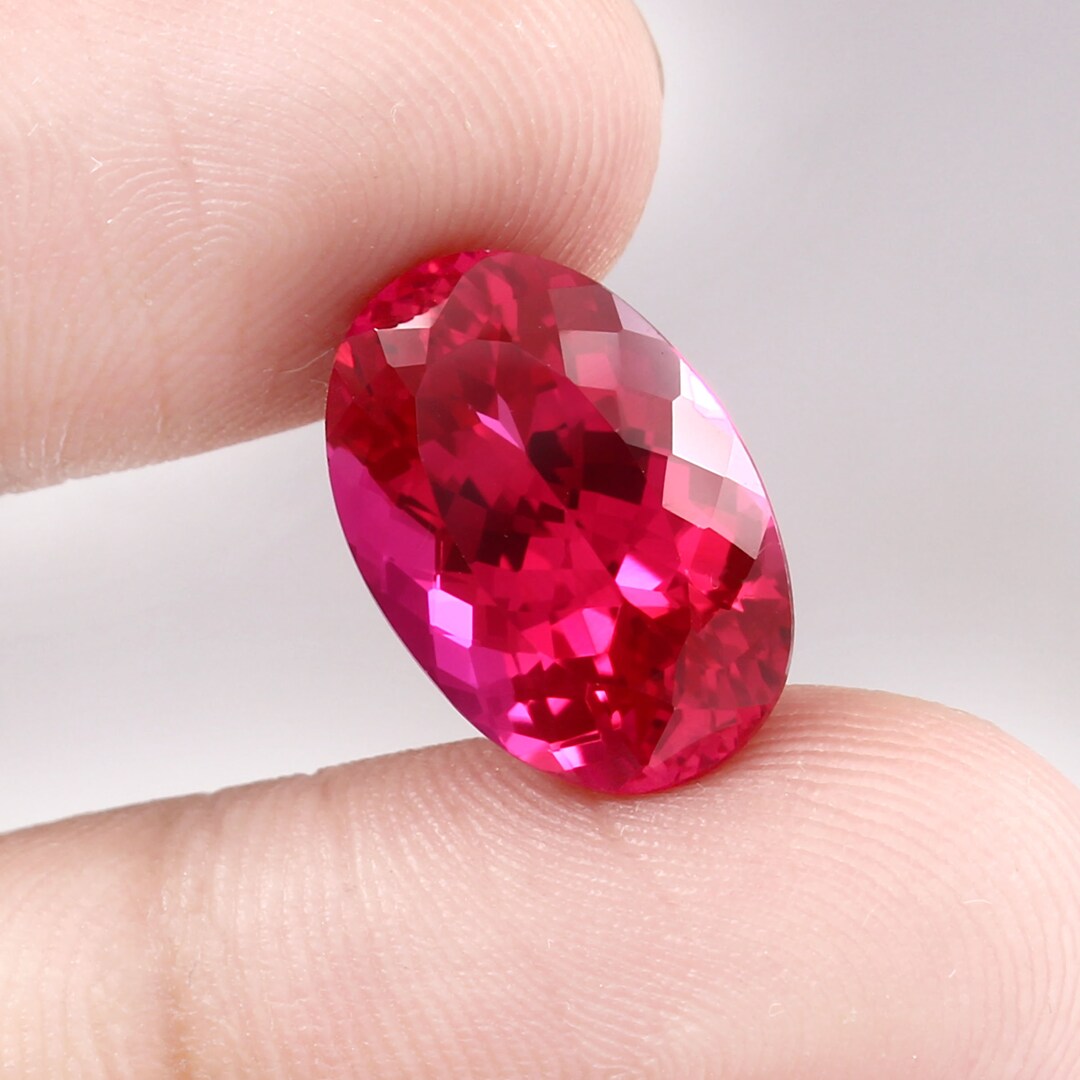 AAA Ravishing Color and Fine Luster Blood Red Mozambique Ruby Loose ...