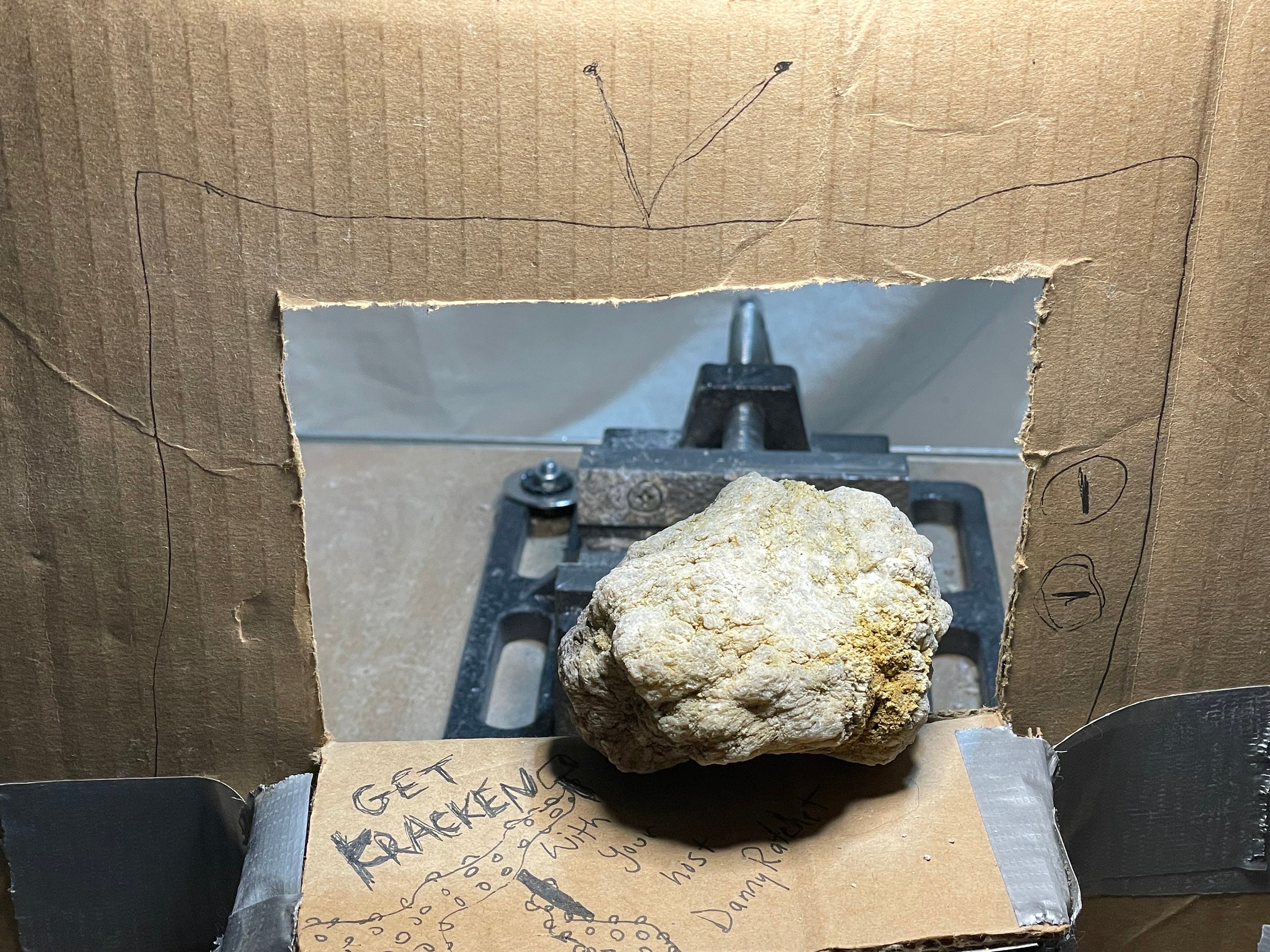 Moroccan Geode With Quartz Crystals. - Etsy