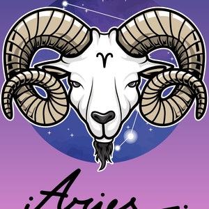 Aries Posters - Etsy