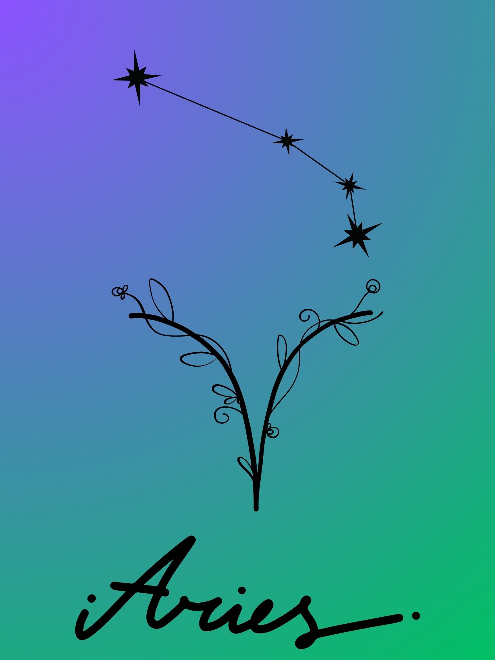 Aries Posters - Etsy