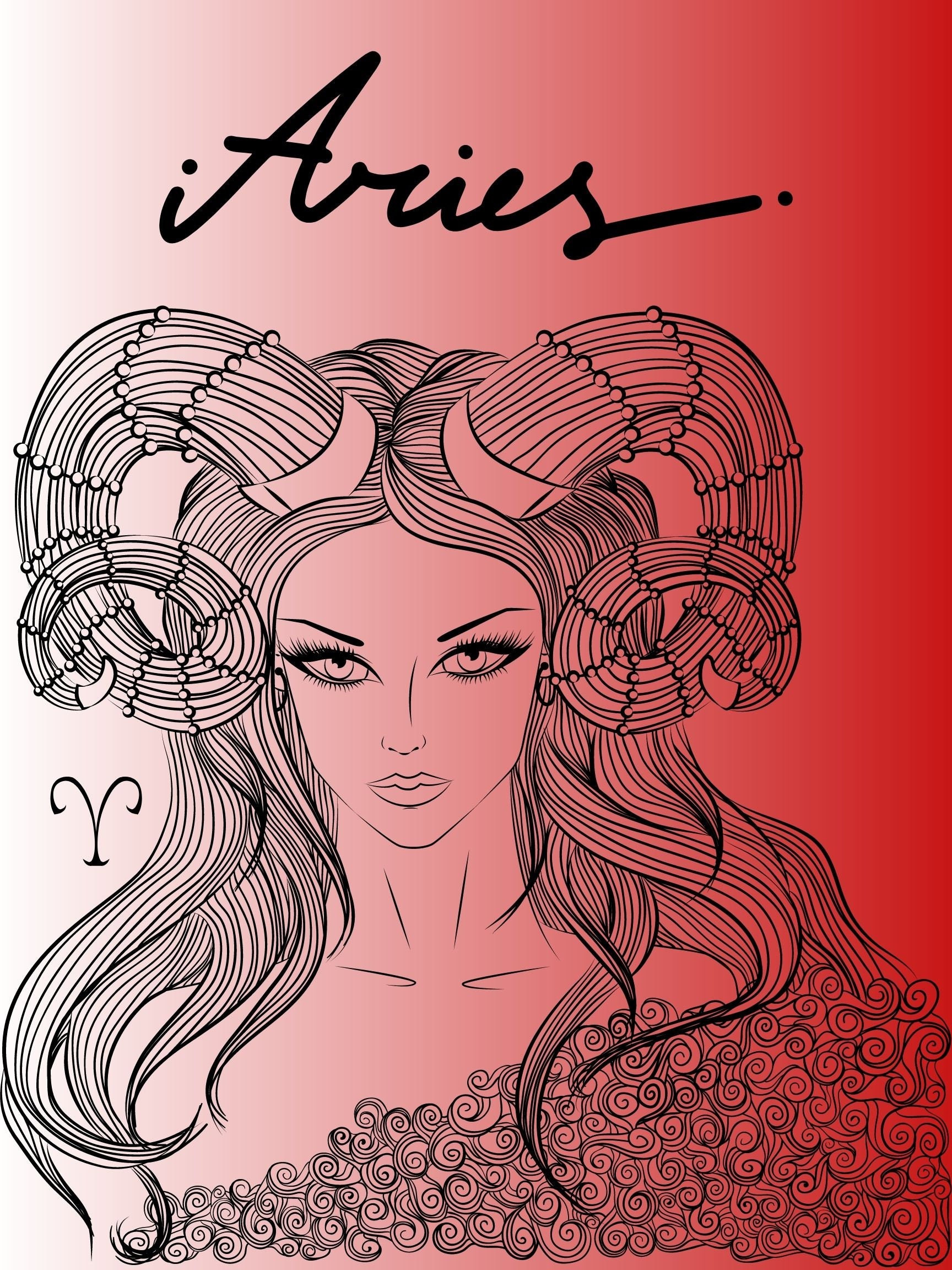 Aries Posters - Etsy