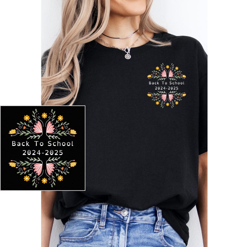 Back to School College 2024 2025 Shirt Pocket Design Student Summer ...