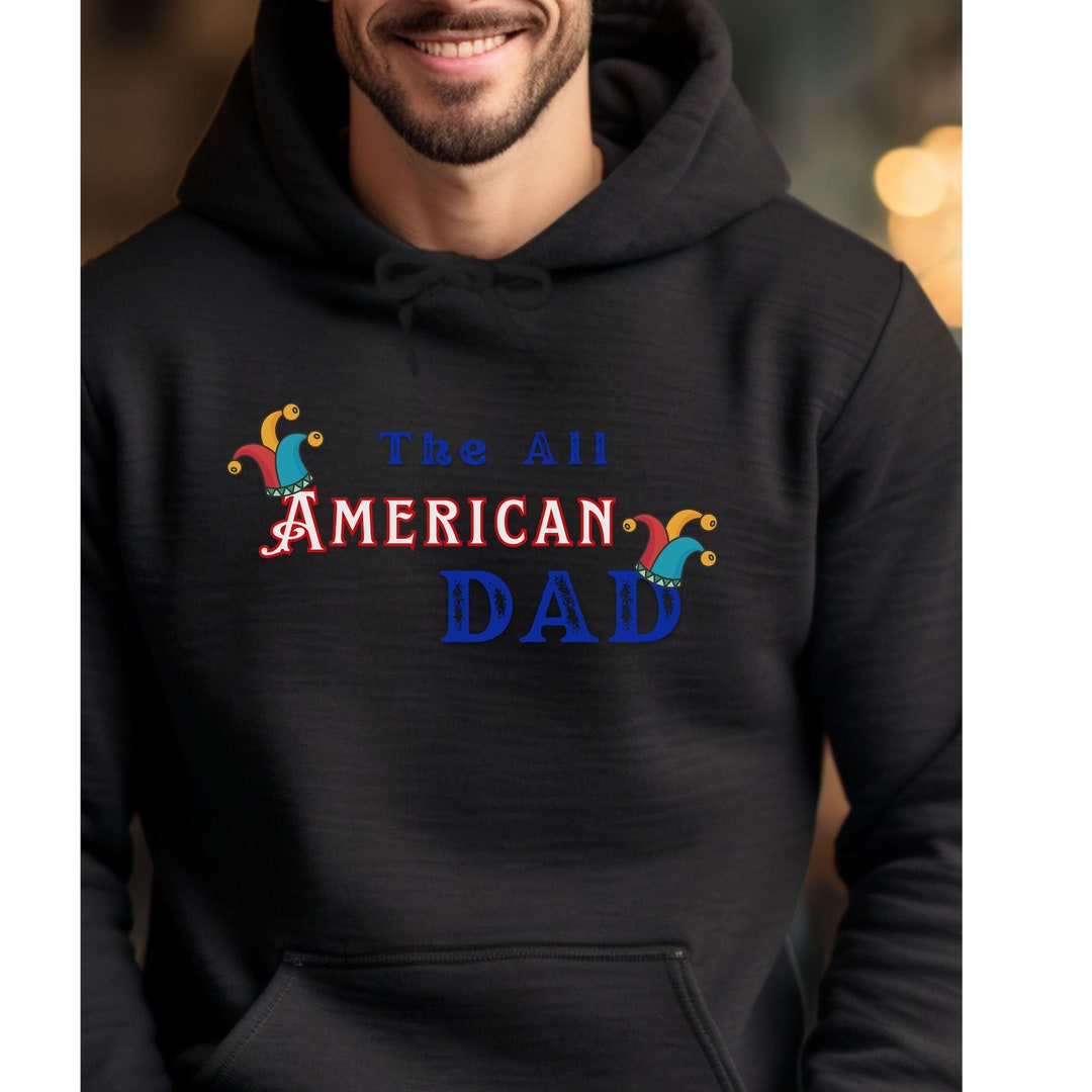 Father's Day Jokester Hoodie Funny Dad Father Who Tells Jokes 4th of ...