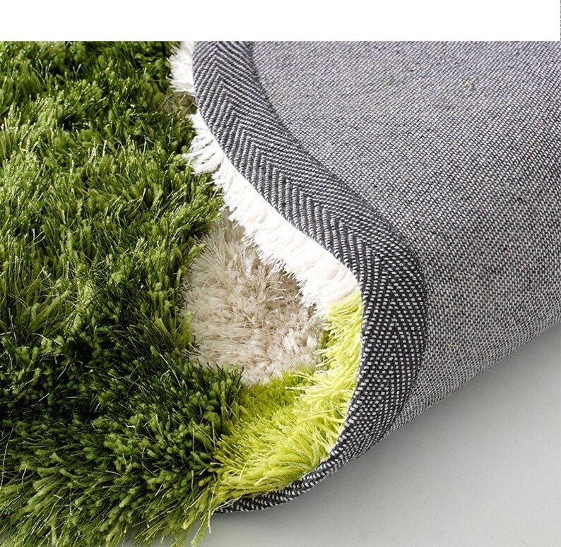 Realistic 3d Large Moss Rug With Pond Meadow Rug Garden - Etsy