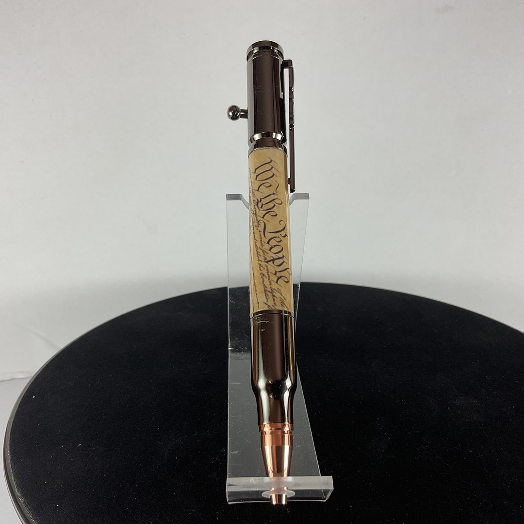 AMERICAN CONSTITUTION , 30 Caliber, Bolt Action Ink Pen - Etsy