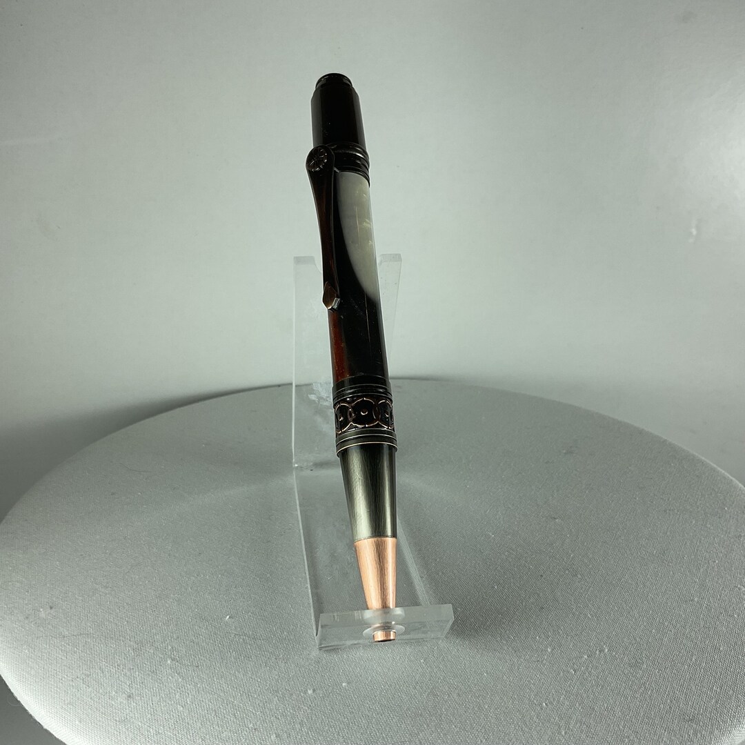 ELAGANT JUPITER, Chocolate Brown and Pearl,alumilight Acrylic , Twist ...