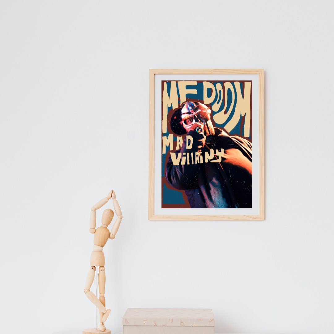 MF DOOM - Wall Art - Mad Villainy - Etsy