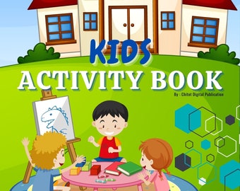 Kids Activity Book - Etsy