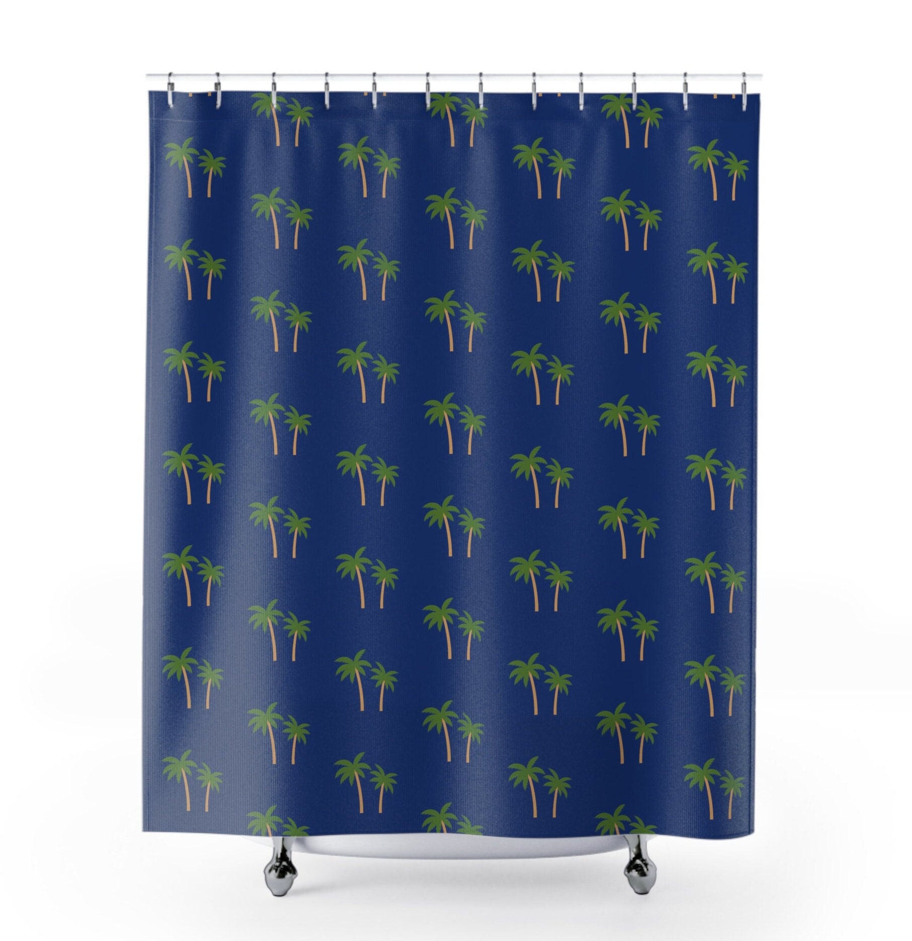 Palm Tree Shower Curtain, Beach House Décor, Home Redecorating ...