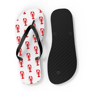 Lobster Flip Flops, Summer Casual Footwear, Lobster Flips for Men and ...