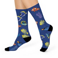 Fishing Socks - Unique & Fun Fish/fishing Themed Socks - Etsy