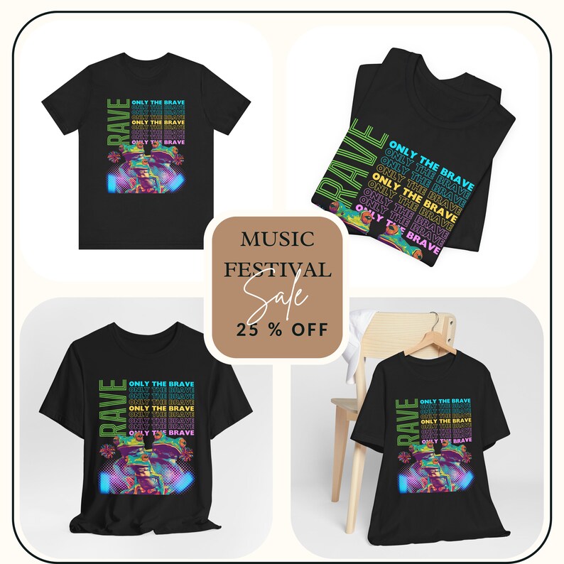 Rave T Shirt R.A.V.E T Shirt Rave Music Festival Tshirt Rave Tee for Men EDM Tee Trendy Vibrant ...