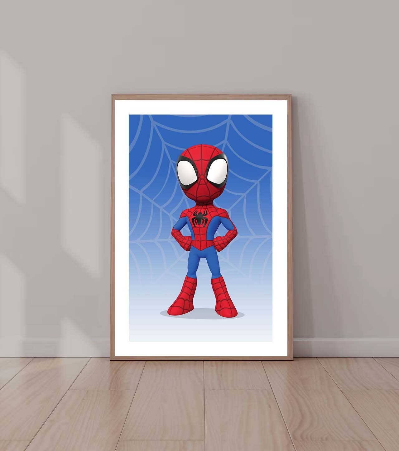 3 Spidey and Friends Poster Set, Spiderman Nursery Art Ghost Spidey ...