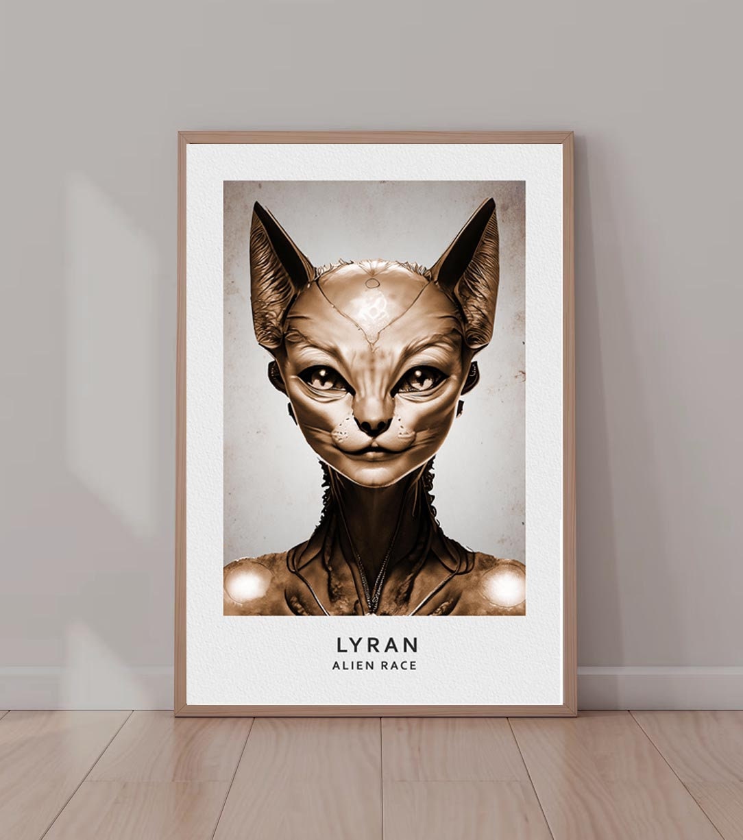 6 Alien Race Species Paints Digital Art - Etsy