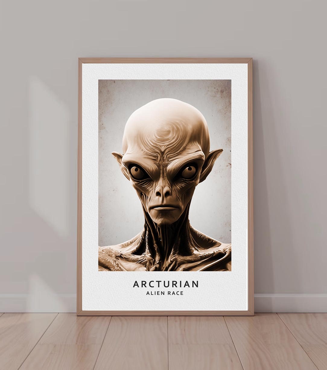 6 Alien Race Species Paints Digital Art - Etsy