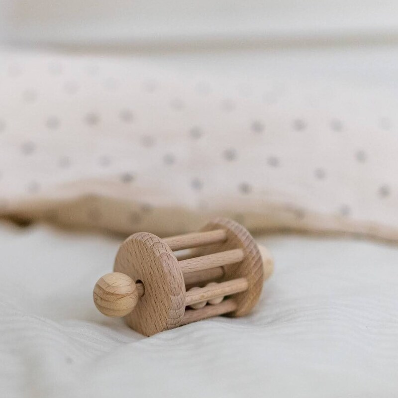 Wooden Rattle - Etsy