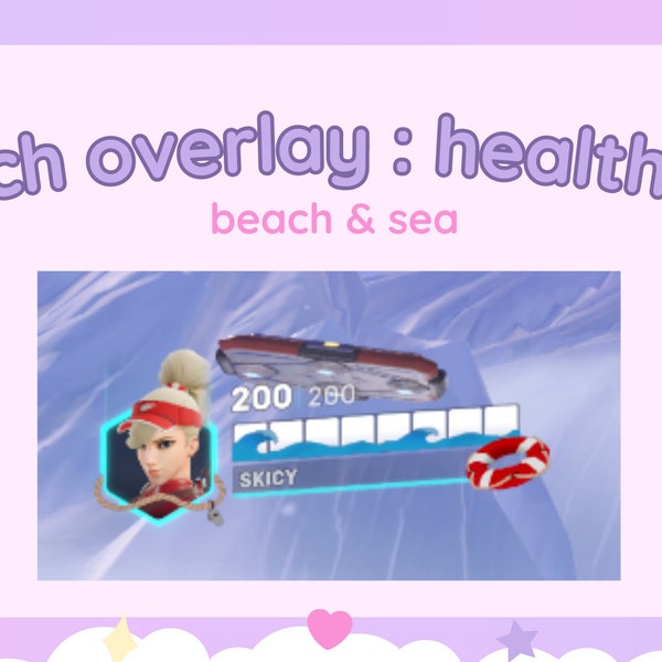Overwatch Health Bar Overlay - Etsy