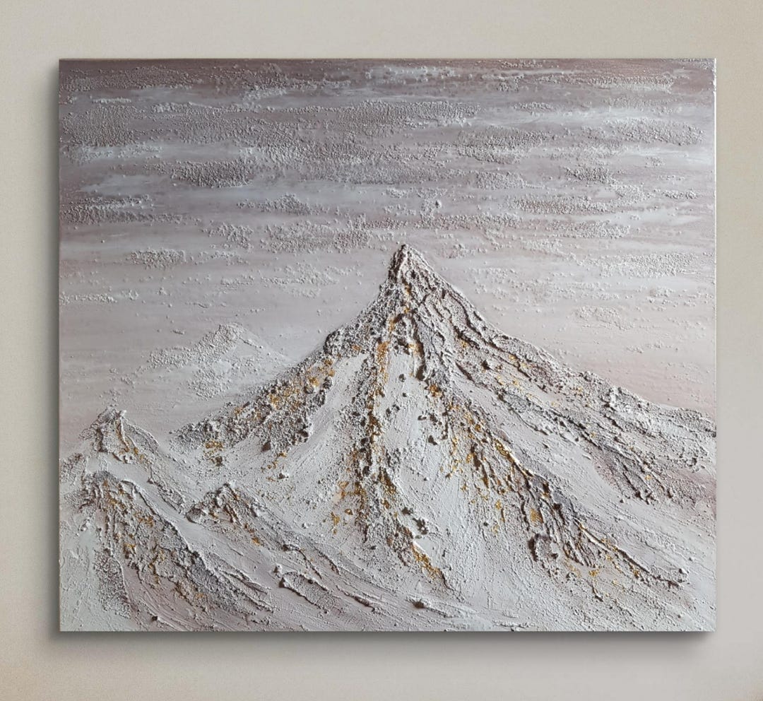Resin Art, Mountains Art, Resin Art Wall, Acrilic Art - Etsy