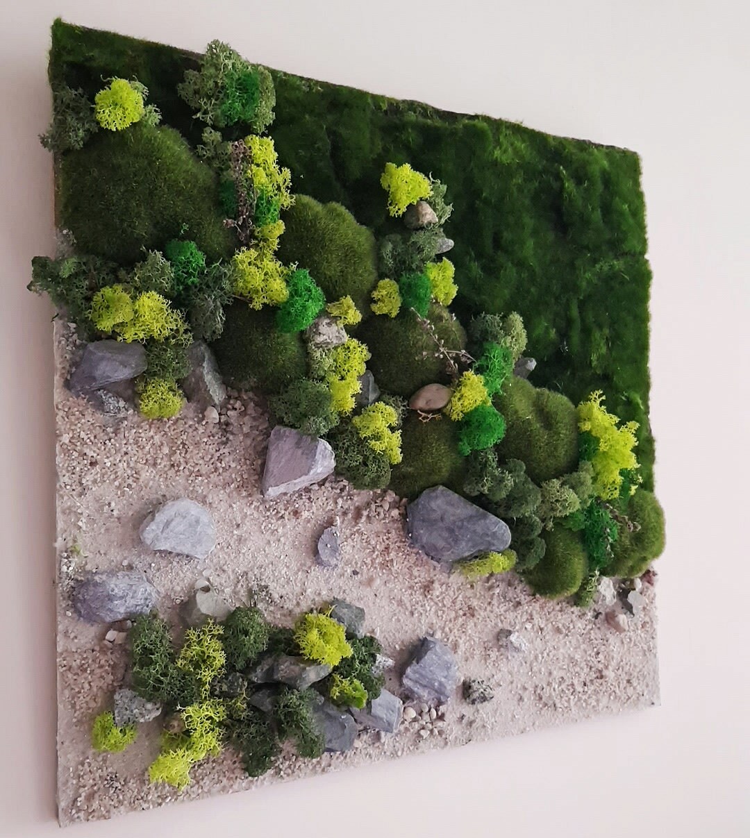Moss Frame, Moss Art, Mosswall, Moss Picture, Home Decoration, Moss ...