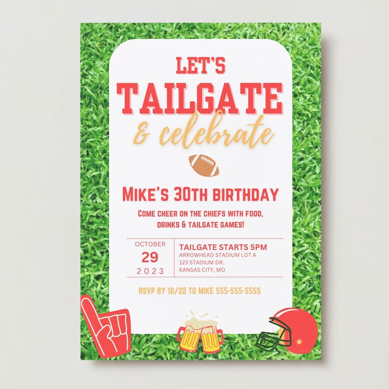Tailgate Party - Etsy