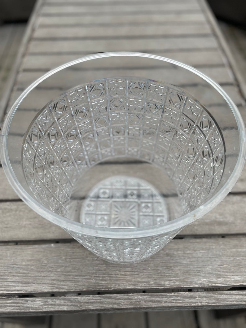 Regaline 50s Lucite Trash Can Made in USA Waste Basket - Etsy