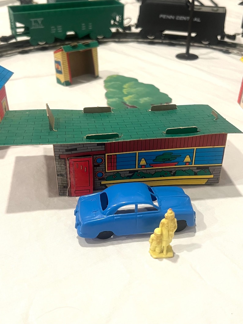 Vintage Marx Electric Train Set W/ Box, Transformer, Accessories ...