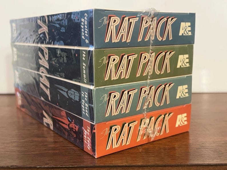 The Rat Pack – Complete Box Set (VHS) | Sealed Collector Edition ...