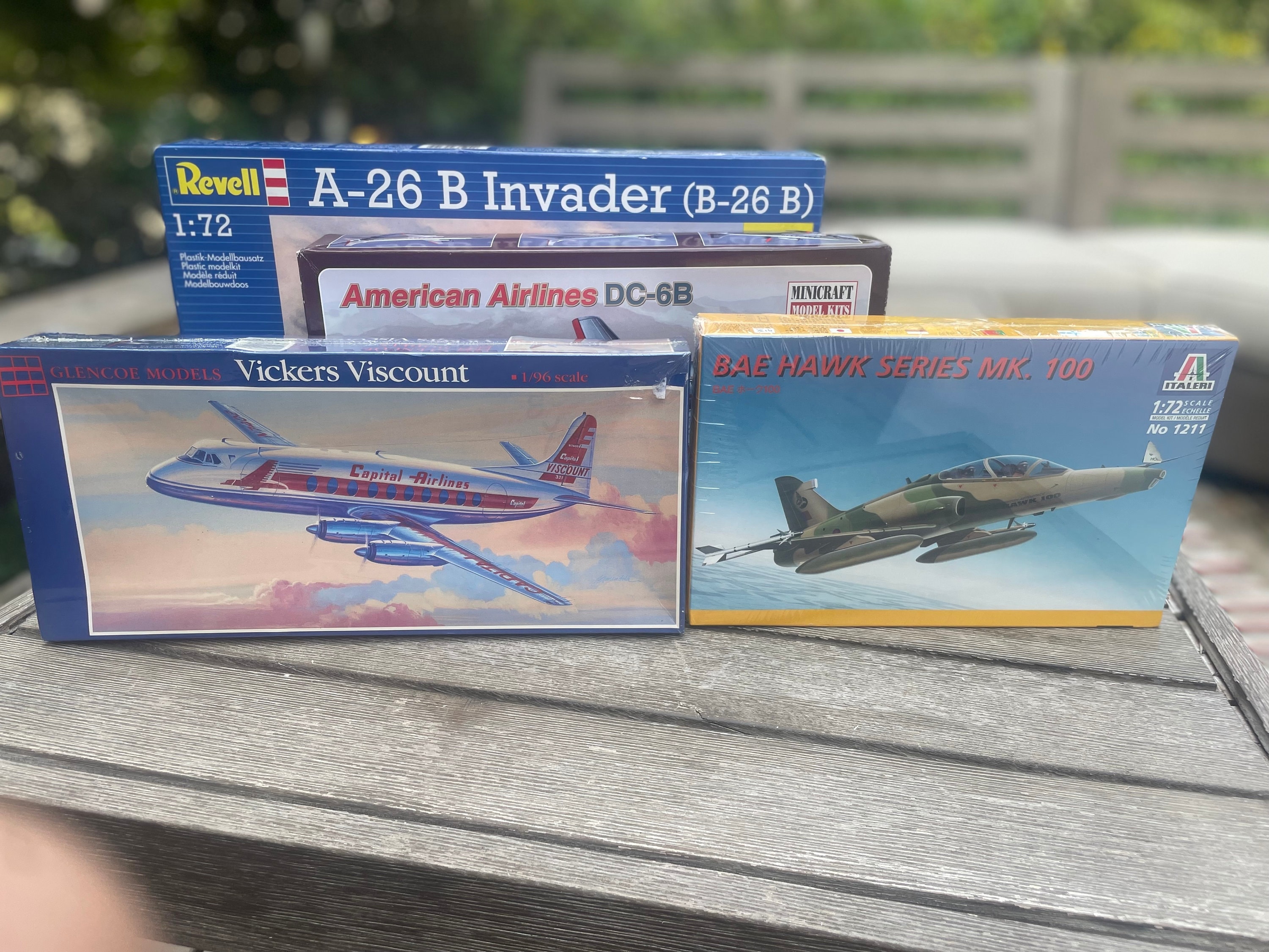 4 Vintage Airplane Models New Sealed Boxes - Etsy