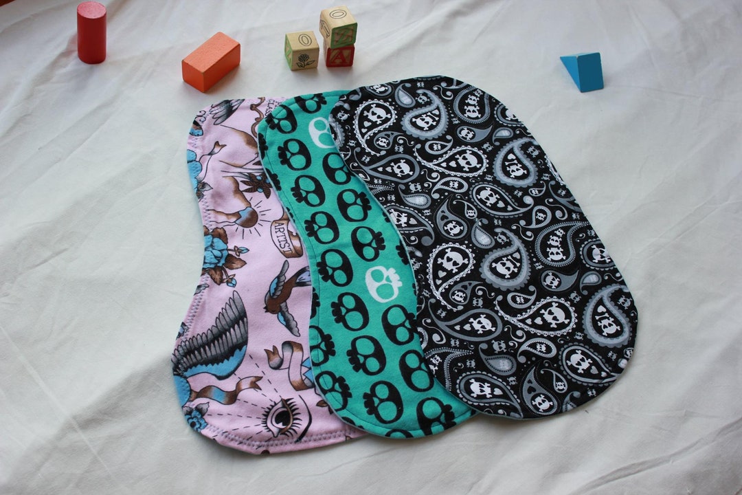 Punk Rock Baby Burping Bibs - Etsy