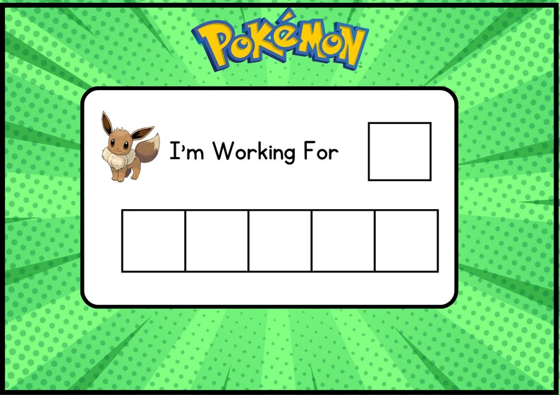 Pokemon Pikachu Deep Breathing Visual Support Tool ADHD ODD Anxiety ...