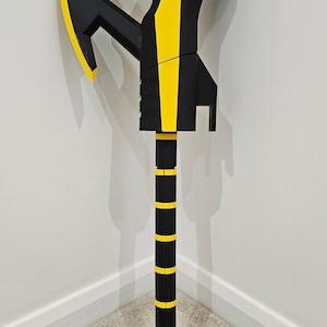 3D Printed Mighty Morphin Power Rangers Power Axe - 1:1 Scale Replica ...