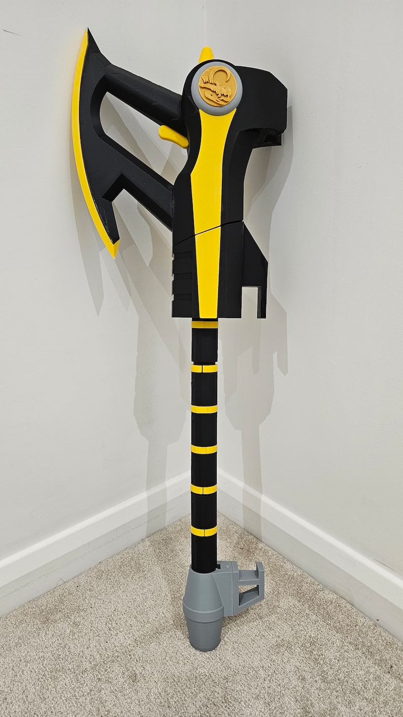 3D Printed Mighty Morphin Power Rangers Power Axe - 1:1 Scale Replica ...