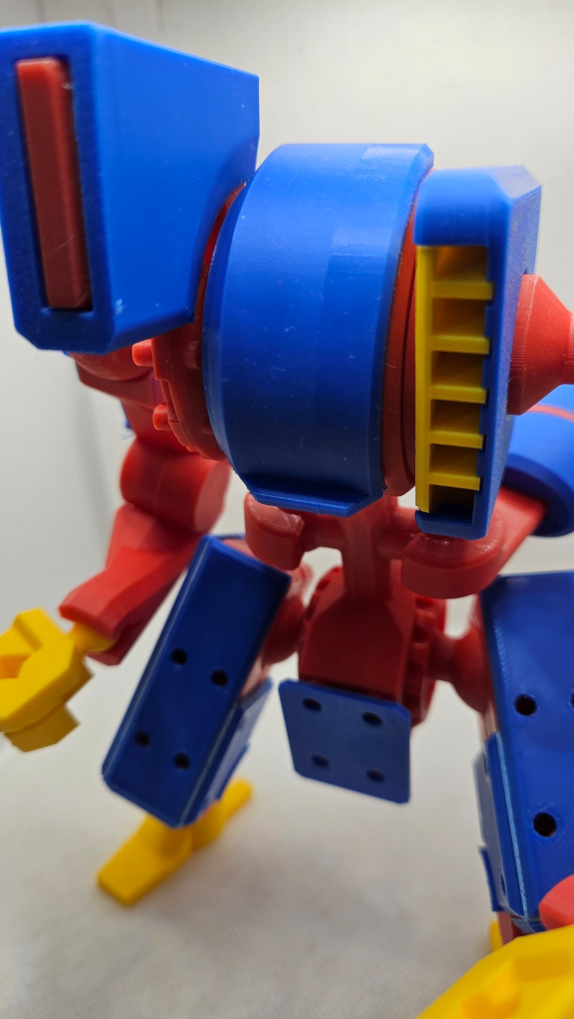 Articulated Mech Robot 3d-printed Posable Action Figure - Etsy
