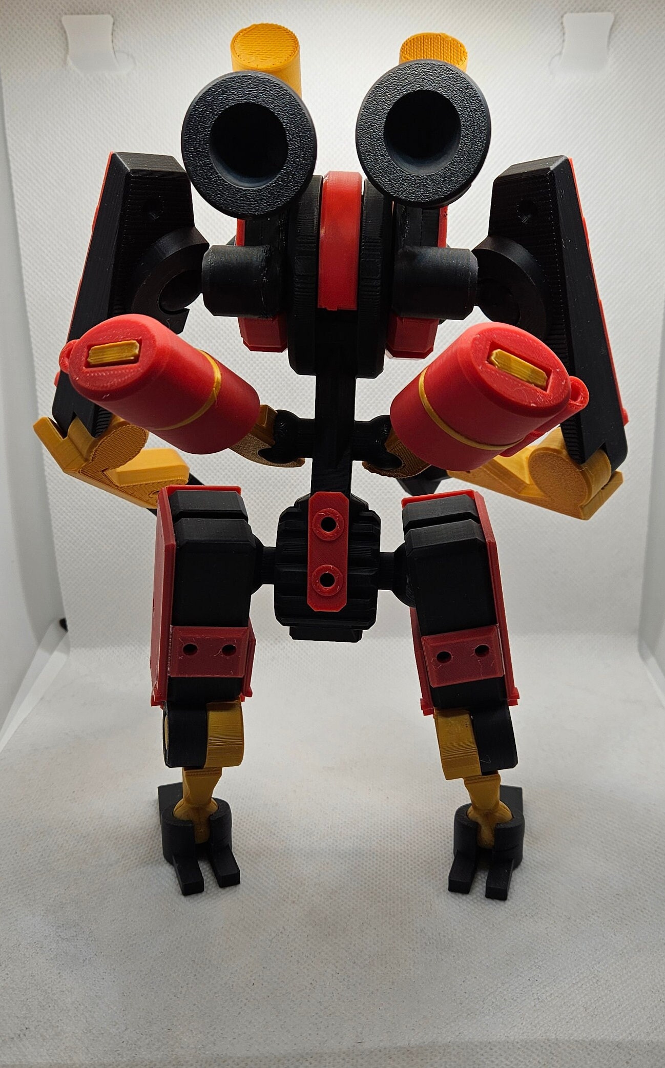 Articulated Mech Robot 3d-printed Posable Action Figure - Etsy