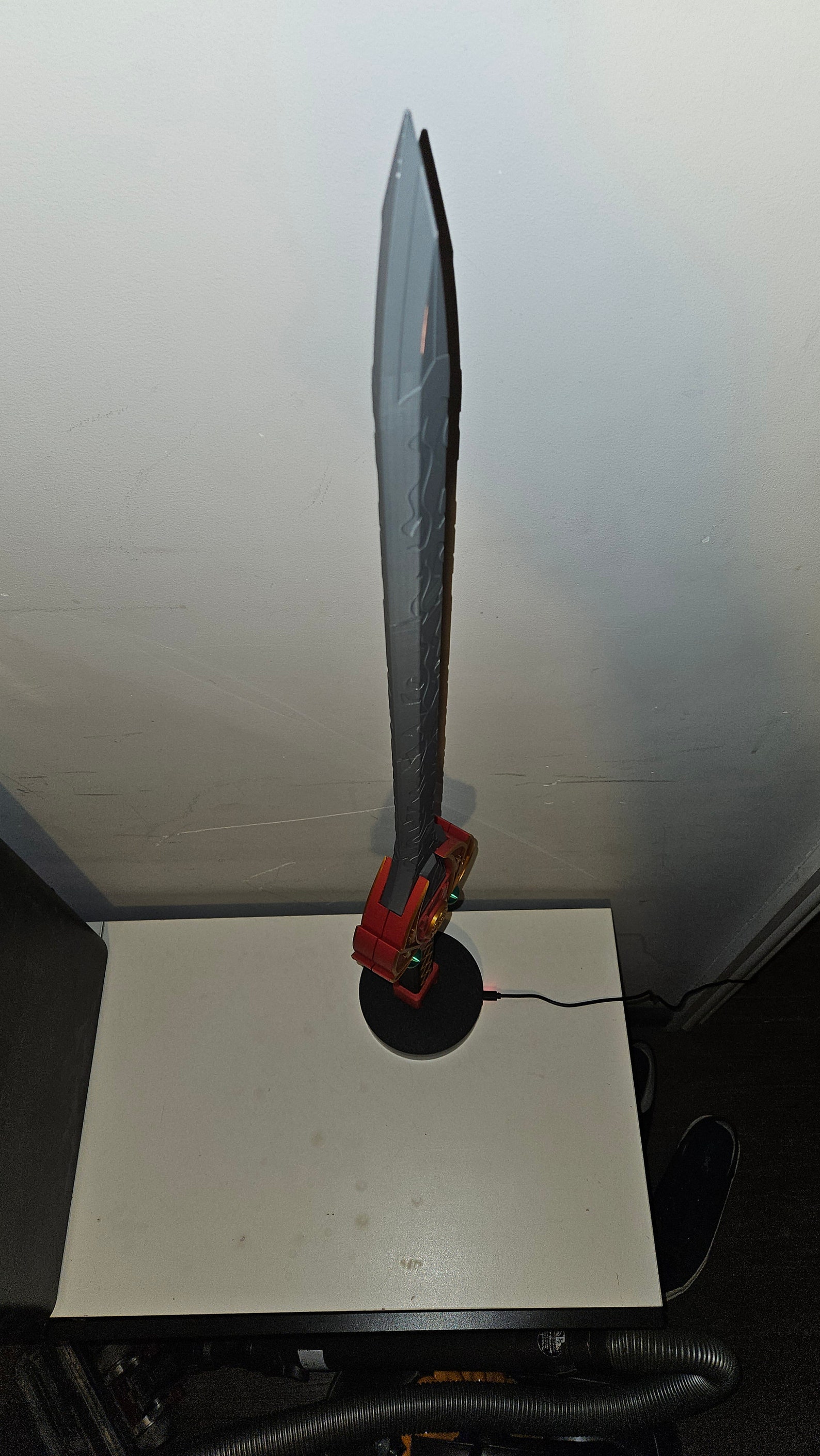 3D Printed Mighty Morphin Power Rangers Power Sword - 1:1 Scale Replica ...