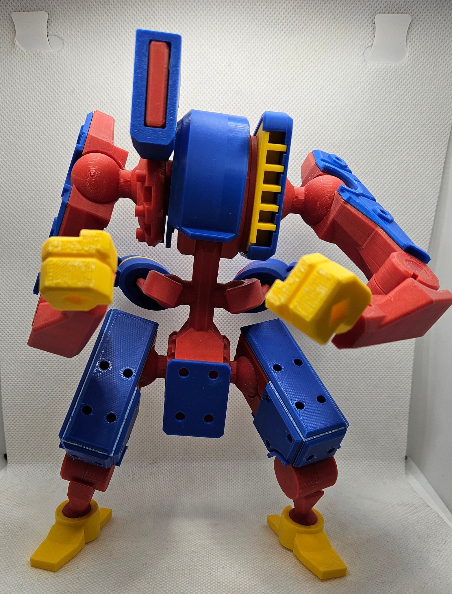 Articulated Mech Robot 3d-printed Posable Action Figure - Etsy