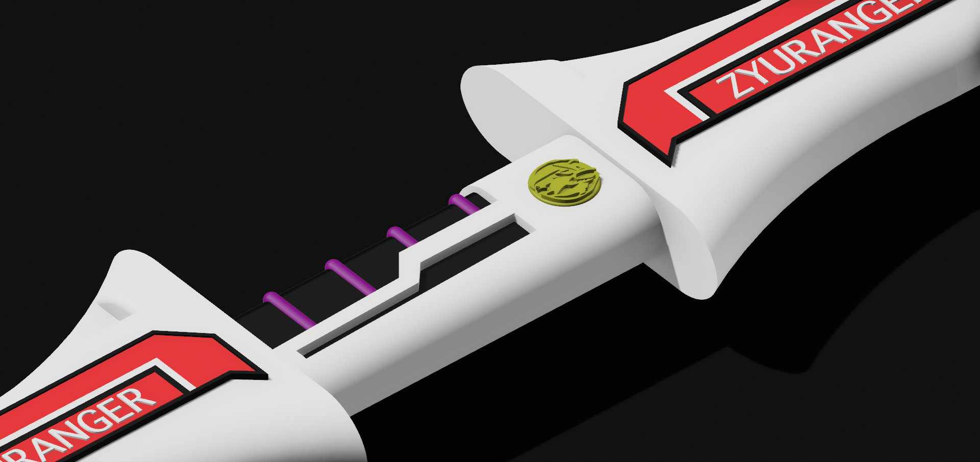 3D Printed Mighty Morphin Power Rangers Power Bow 1:1 Scale Replica - Etsy